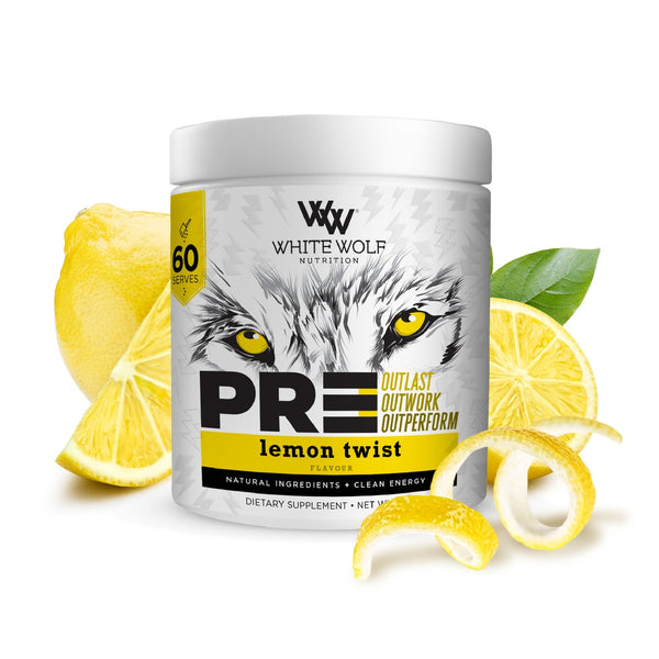 WHITE WOLF NUTRITION Natural Pre-Workout - My Supplement Store