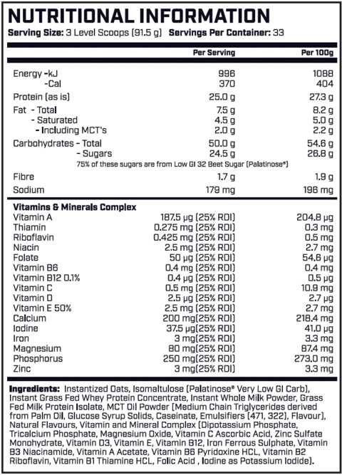 CYBORG SPORT Real Meal - My Supplement Store